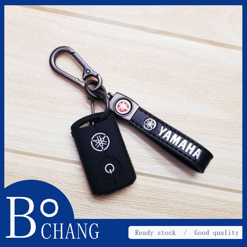 Fanmao Yamaha Nmax Xmax NVX Mio Aerox S ซิลิโคน keyless ฝาครอบกุญแจ ...