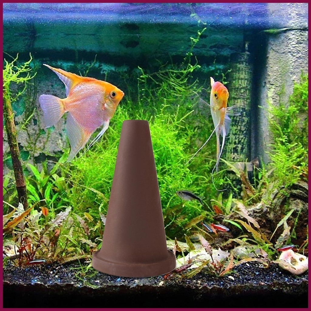 เครื่องประดับตู้ปลา Fish Angelfish Breeding Slate เครื่องปั้นดินเผาดิน ...