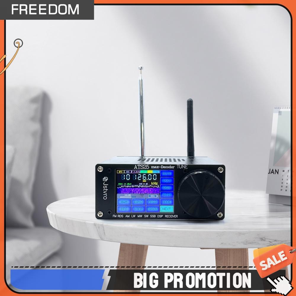 Si4732 ATS-25 Max-Decoder เครื่องรับวิทยุ เพิ่มฟังก์ชั่นถอดรหัส CW RTty ...