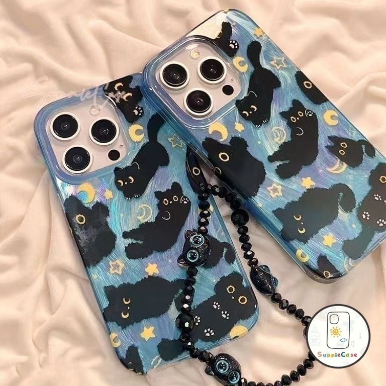 วาดเล่น น่ารัก แมวน้อย สำหรับ เคส OPPO A58 A78 A57 A60 A16K A76 A15 A38 A17 A9 A1K A98 A3s A31 ...