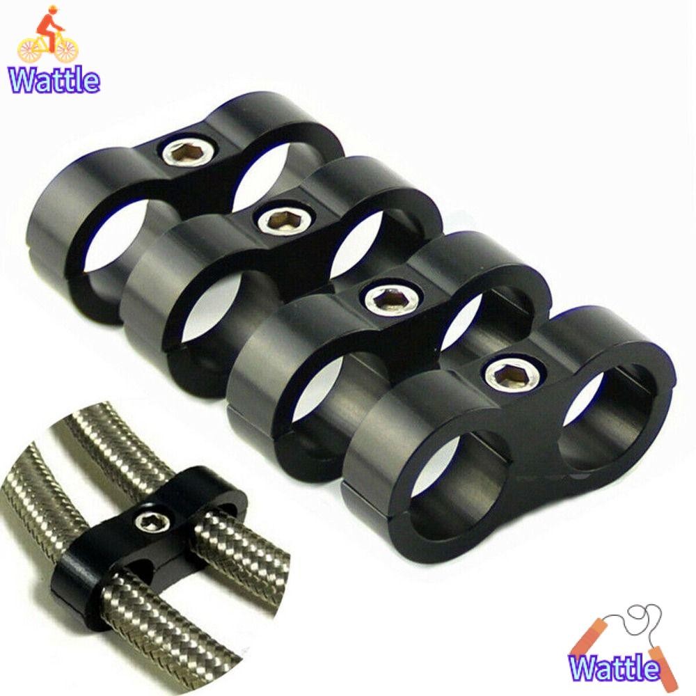 Wattle Divider Clamp, Double Hole Oil Line Clamp AN4/AN6/AN8/AN10 ...