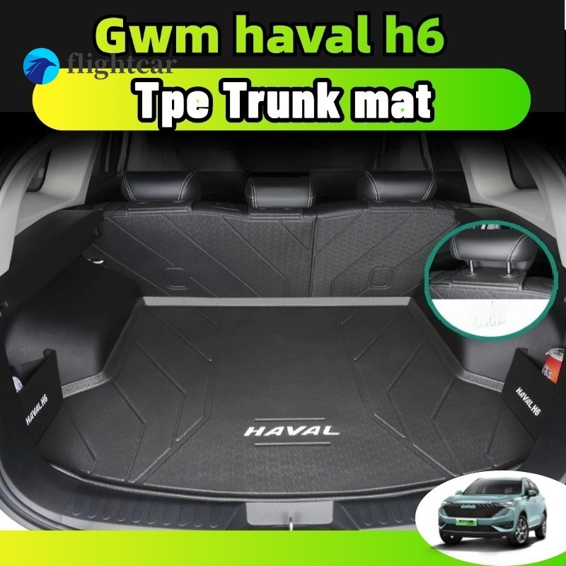 Haval h6 hev Trunk Mat boot ถาด organizer TPE ด้านหลังพนักพิงเบาะ ...