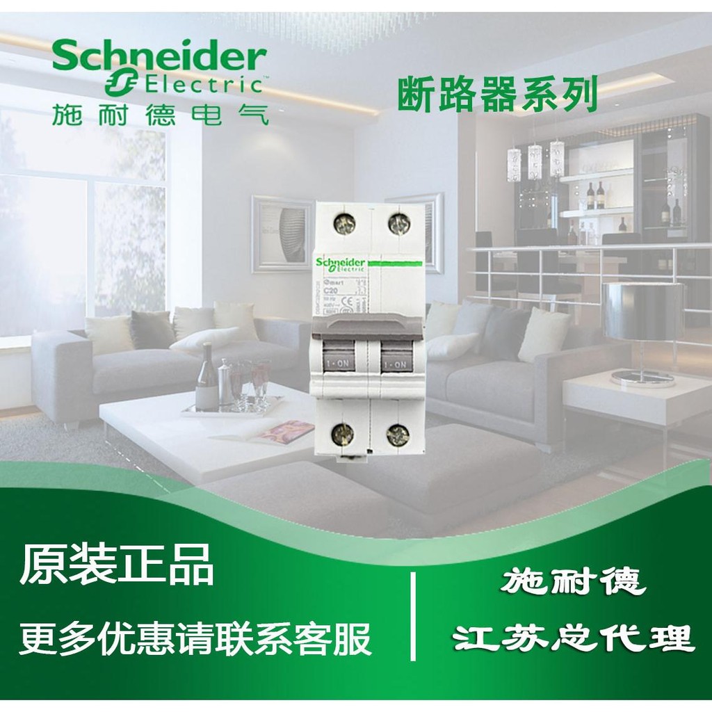 Schneider OSM-K Osmart Osmart-K 1P 2P 3P 4P C Type Miniature Circuit ...