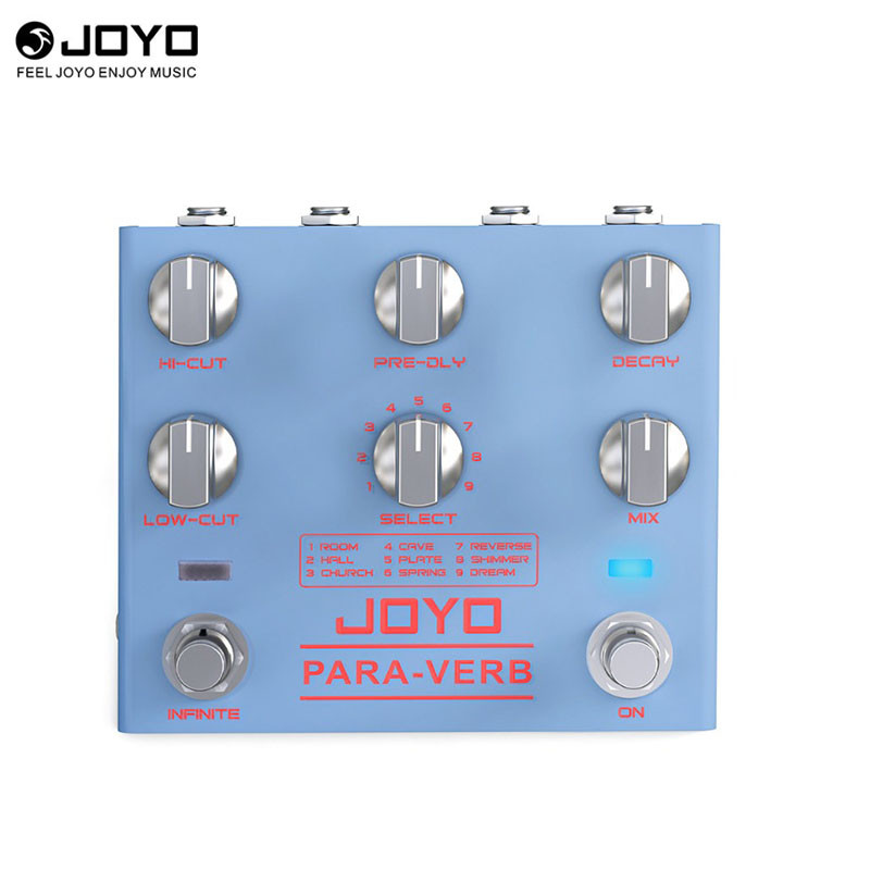 Joyo R-31 PARA-VERB Reverb กีตาร์ 9 ประเภทอินพุตสเตอริโอ/เอาต์พุต ...