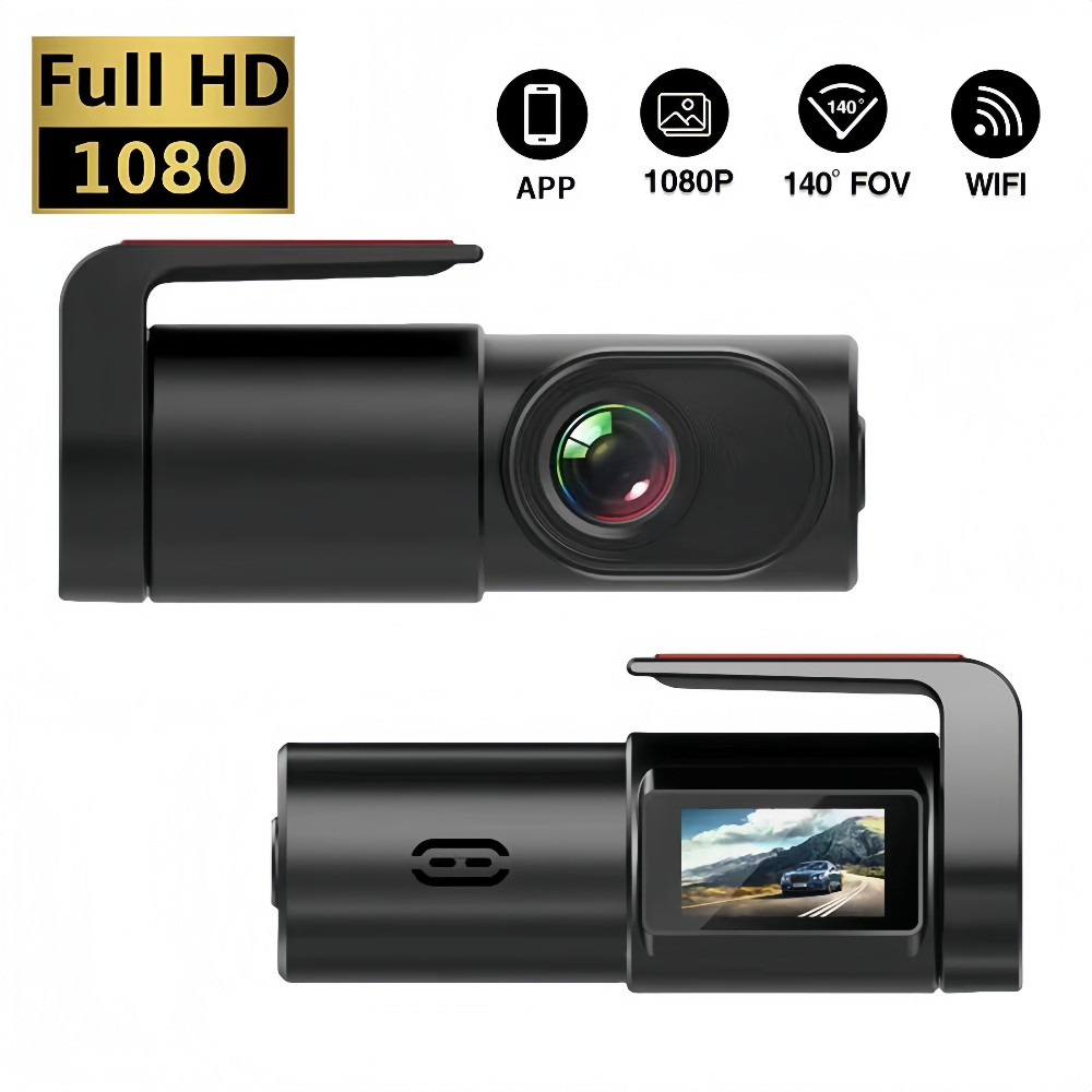 Dash Camera Car Black Box พร้อม WiFi Dashcam Single Lens Cam USB Dvr ...
