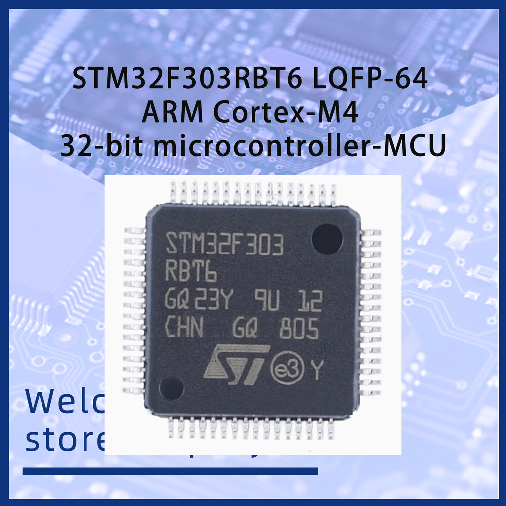 Stm32f303rbt6 LQFP-64 ARM Cortex-M4 ไมโครคอนโทรลเลอร์ 32 บิต-MCU | Shopee Thailand