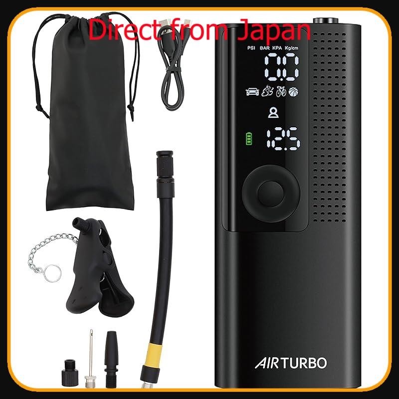 เครื่องเติมลมยางจักรยานไฟฟ้า จากญี่ปุ่น PYKES PEAK 150 PSI AIR TURBO ...
