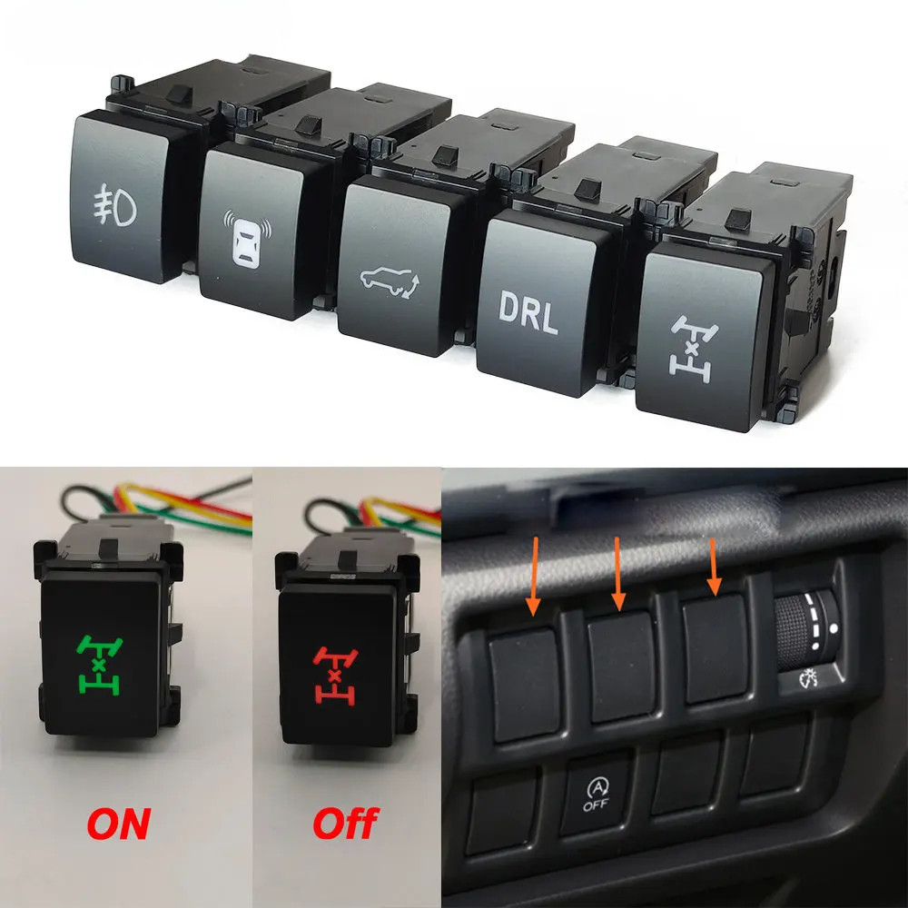 SUBARU Xm-สําหรับsubaru Forester (SK) 2019 2020 2021 ภายในสวิตช์ไฟLED ...