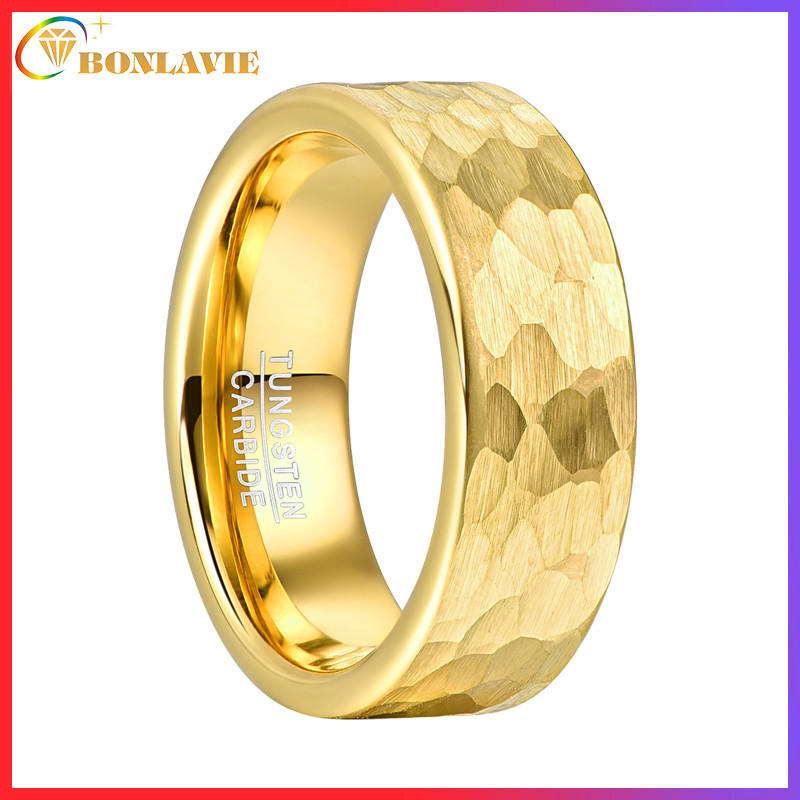 Bonlavie 【รองรับ แหวนคาร์ไบด์ทังสเตน ชุบสุญญากาศ กันน้ํา กันรอยขีดข่วน ...