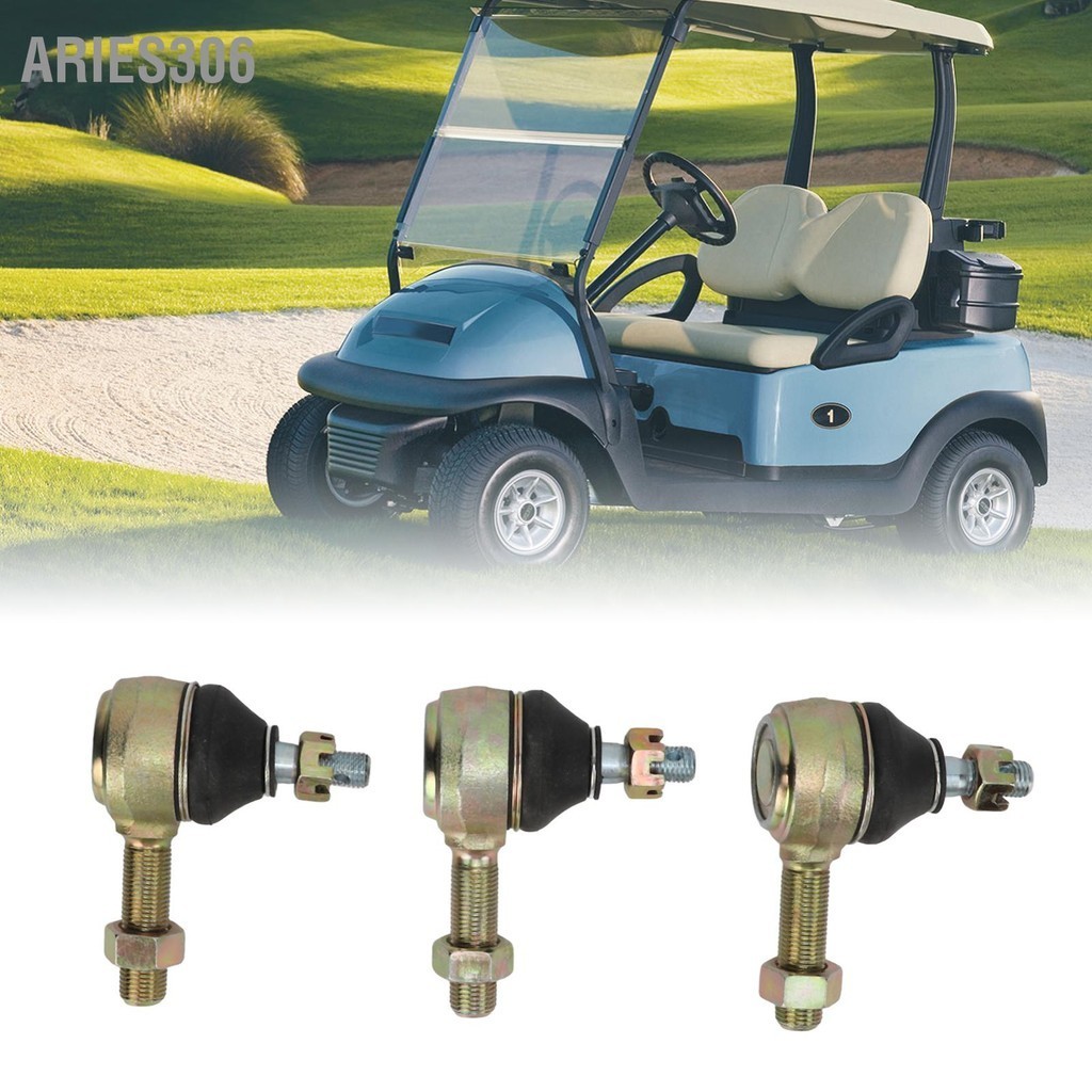 Aries306 3 ชิ้นปลายก้านผูก 7540 7539 Ball Joint Kit สำหรับ Club Car DS ...