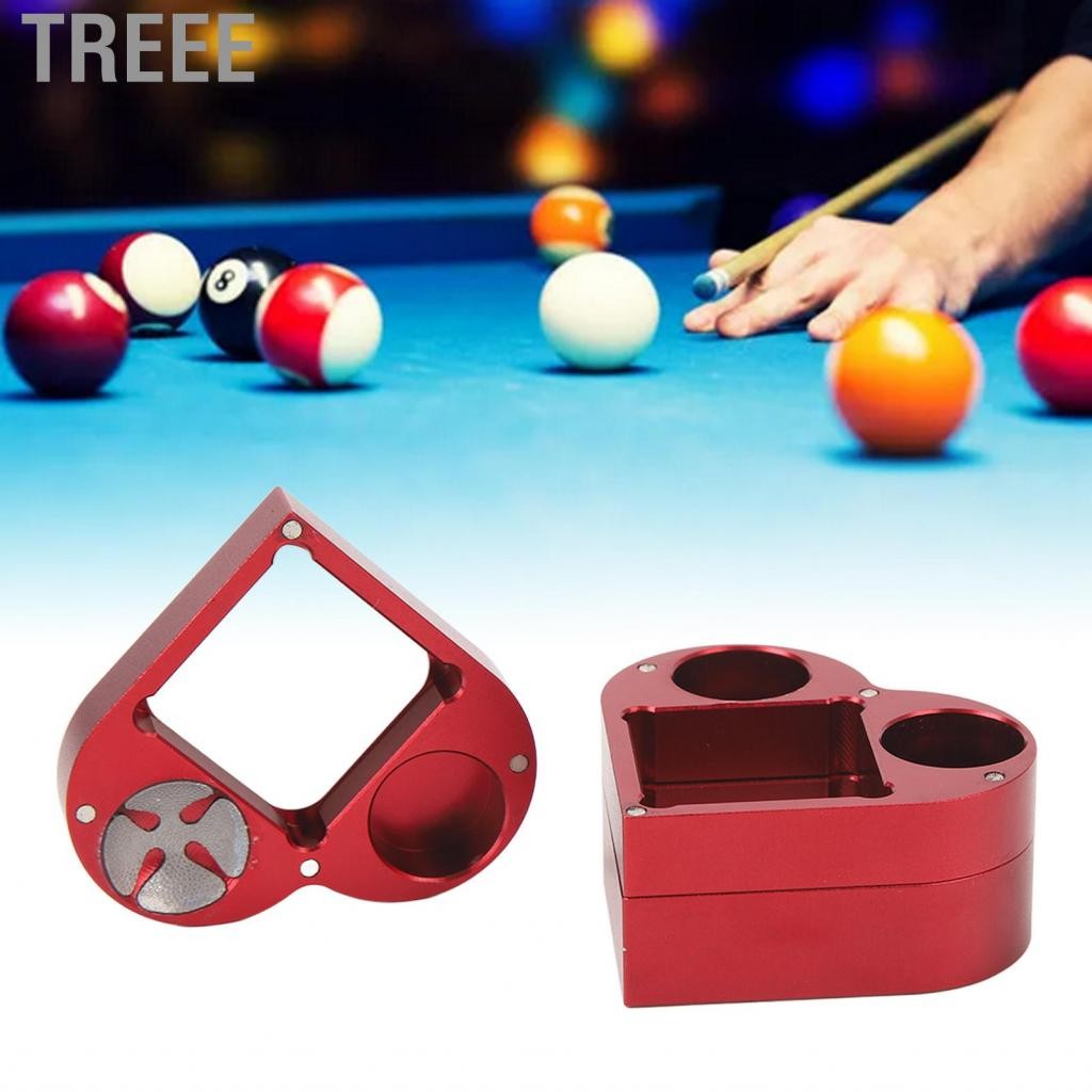 Treee Keenso Chalk Box Billiard Pocket Pocket Poolchalk กระเป๋าสำหรับผู้ถือทิปบิลเลียด | Shopee ...