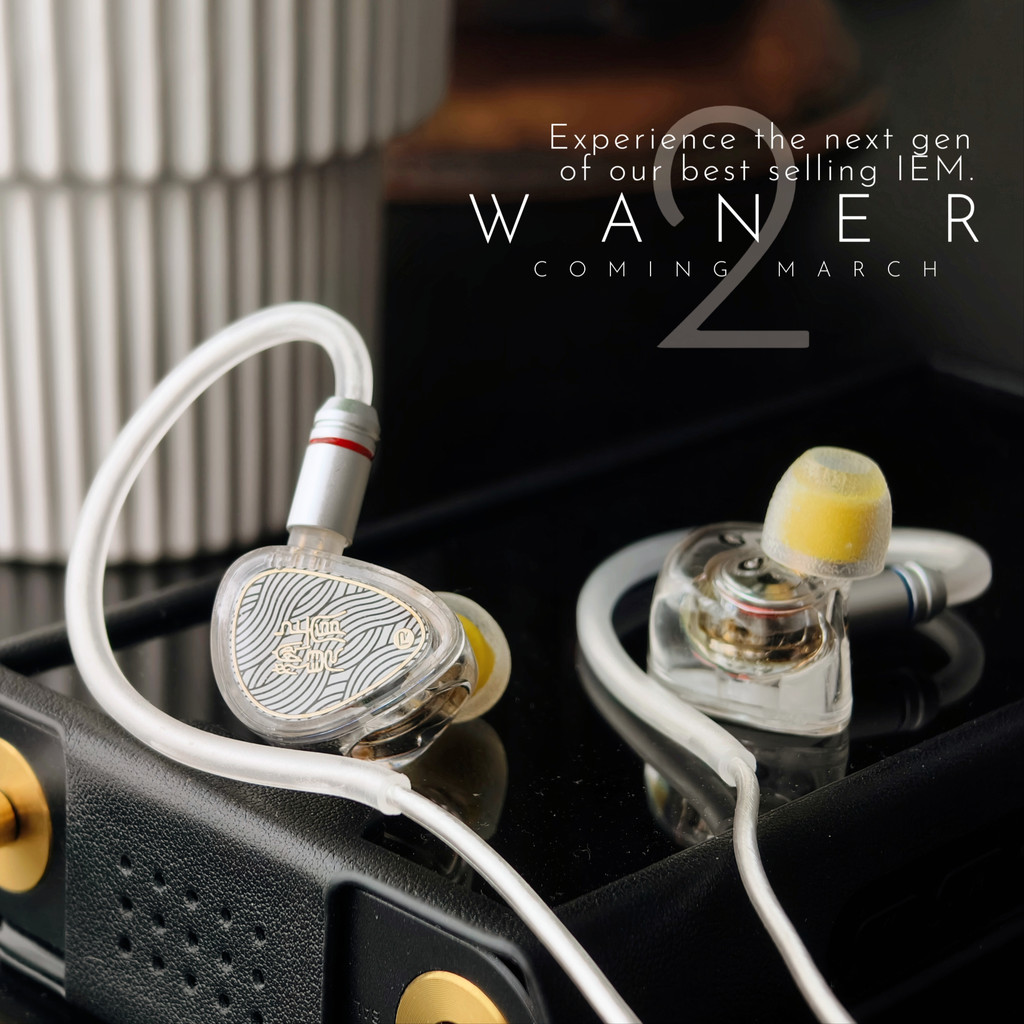 ใหม่ Tangzu Waner 2 10 มม.แบบไดนามิกหูฟังชนิดใส่ในหู IEM MIC โลหะคอมโพ ...