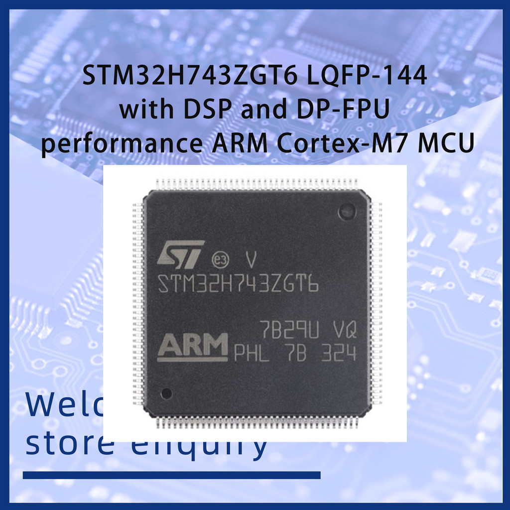 STM32H743ZGT6 LQFP-144 พร้อม DSP และ DP-FPU performance ARM Cortex-M7 MCU**&- | Shopee Thailand