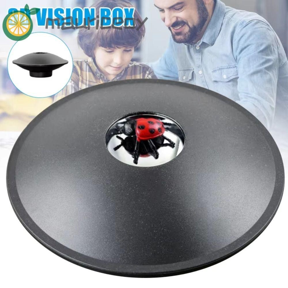 Mauriceoya 3D Magic Mirascope, Illusion Creator Parabolic Reflector Black Hologram Maker ...