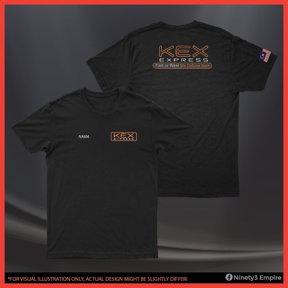 เสื้อยืด Kex Kurier Courier Express ABX Kerry | Shopee Thailand