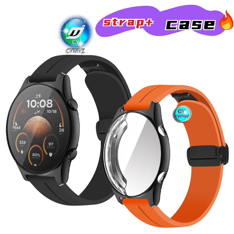 Honor Watch GS 3 GS 4 เคสป้องกัน สายซิลิโคน สายนาฬิกา HONOR Watch GS3 ...