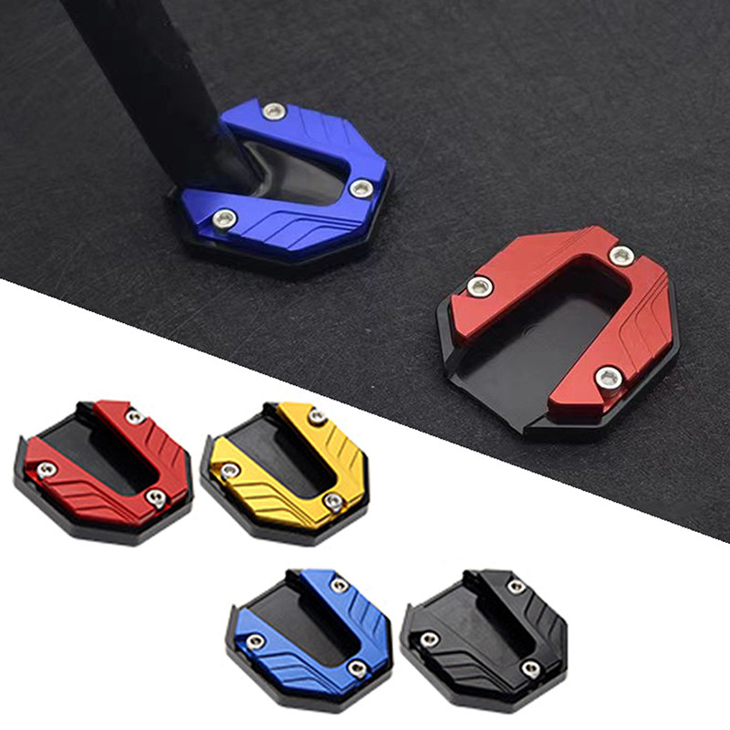 สกู๊ตเตอร์รถจักรยานยนต์จักรยาน Kickstand Extender ขาตั้ง Extension Pad ...