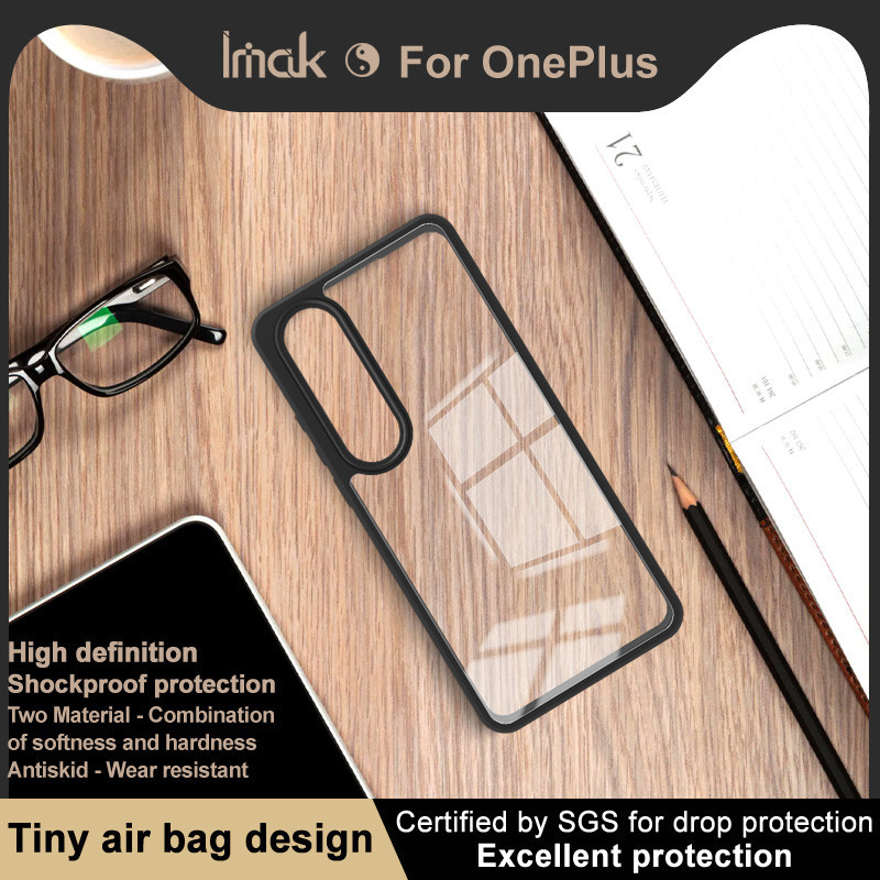 Original Imak ใส Hard PC ปลอก OnePlus Nord CE4 CE 4 5G เคสกันกระแทก Clear ฝาหลัง Soft TPU ขอบ ...