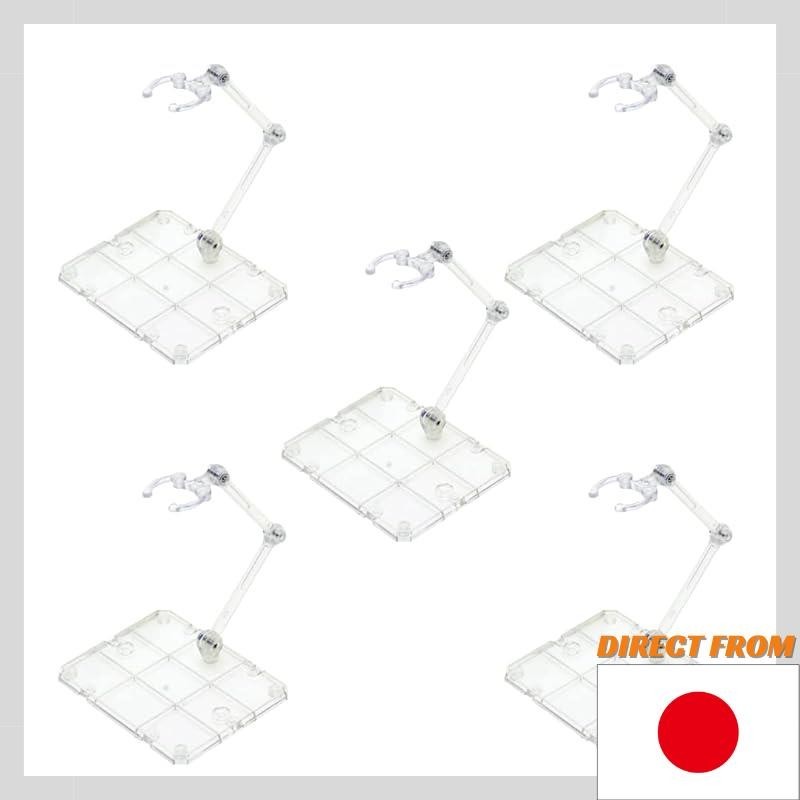 MaT store Figure Stand Plastic Model Pedestal 180 Degree Movable Model ...
