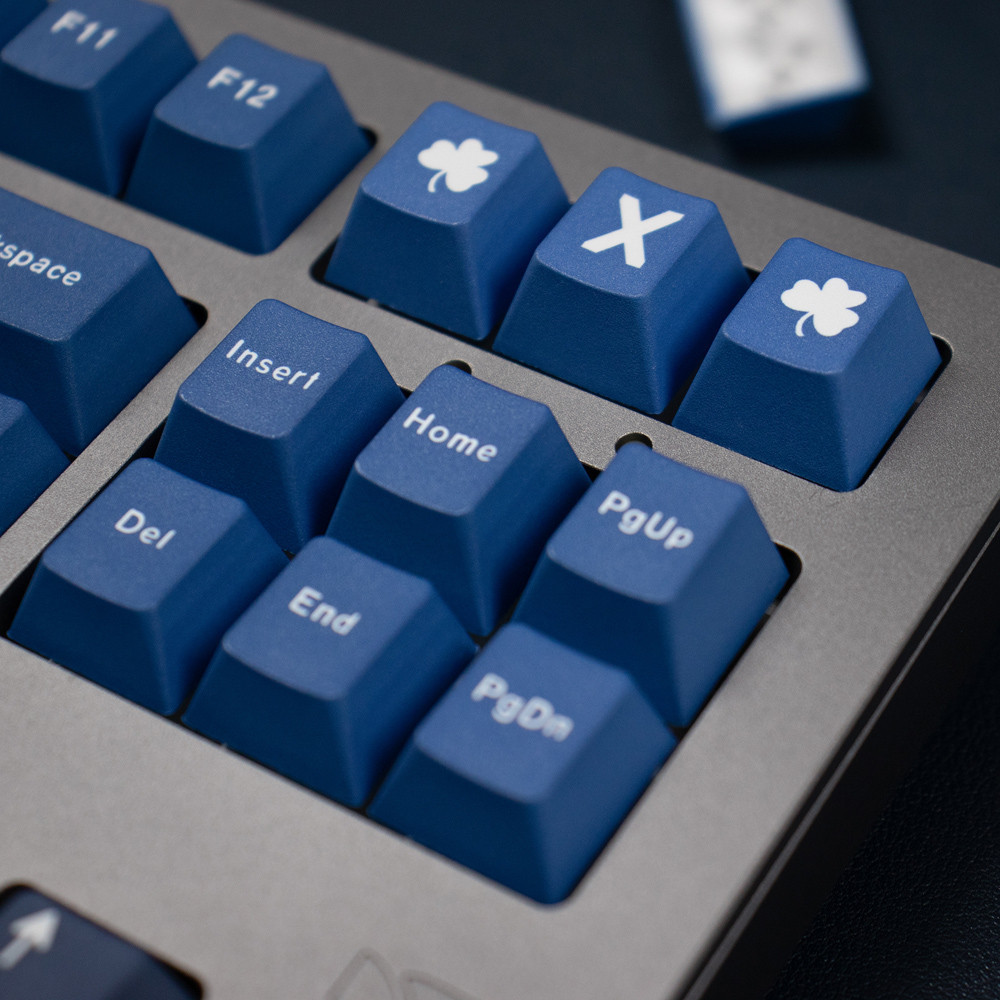 Gmk R1 Striker Blue Keycaps โปรไฟล ์ เชอร ์ รี ่ PBT keycap ชุดสําหรับ ...