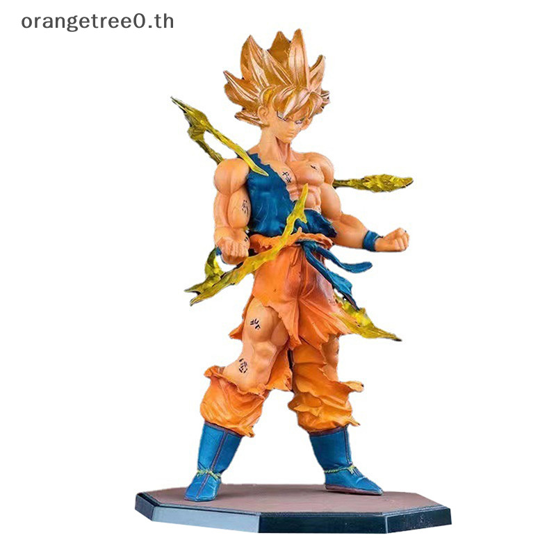หรือ Dragon Ball Goku Action Figure Super Saiyan Model Gifts ตุ ๊ กตา ...