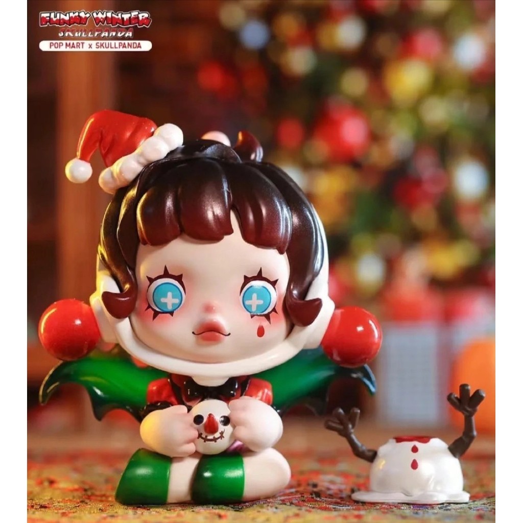 POPMART SKULLPANDA Strange Winter Limited Figure Ming Box ของขวัญเล่นอินเทรนด์ | Shopee Thailand