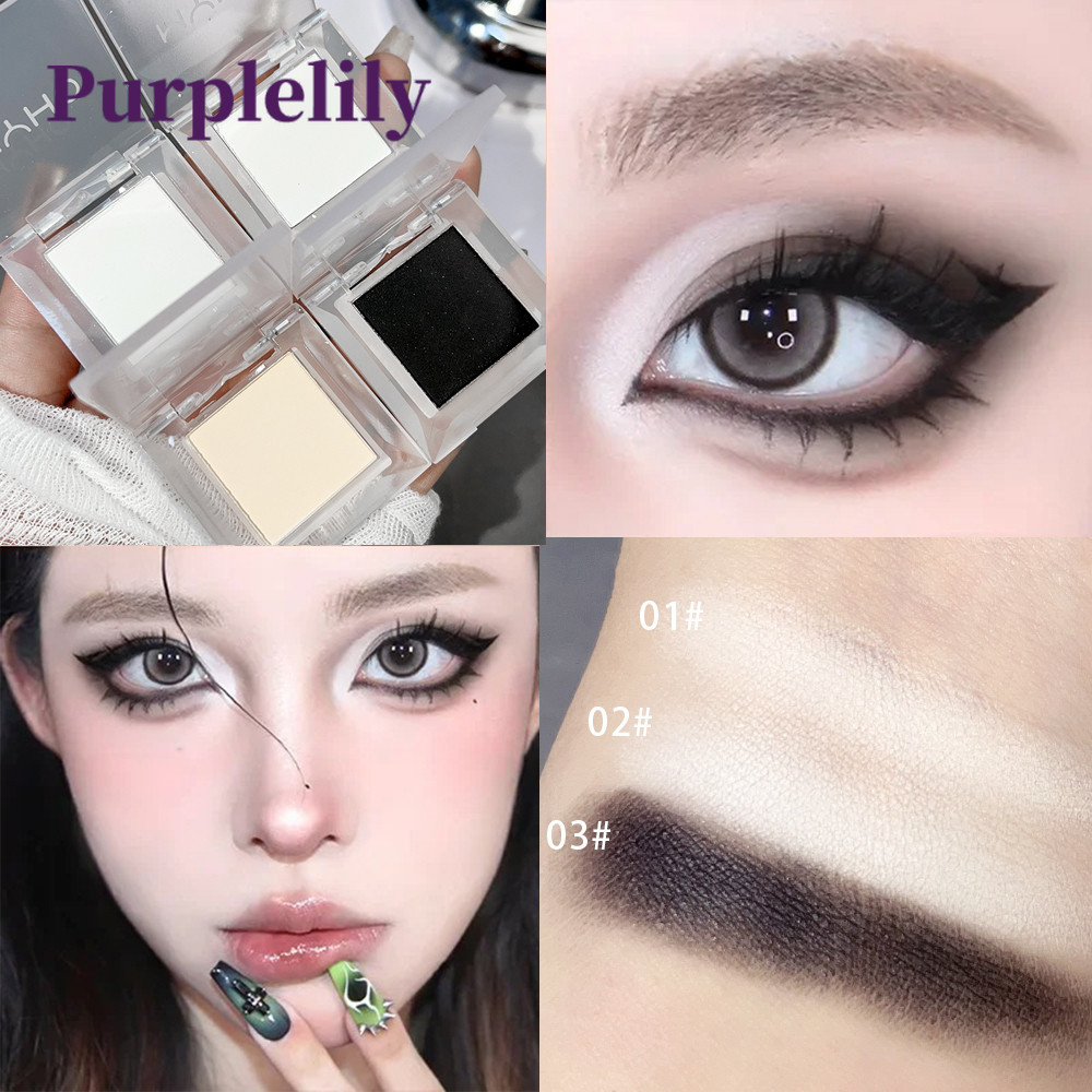 Monochrome Waterproof Matte Highlighter Palette - Black White Beige ...