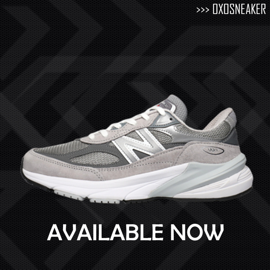 New Balance 990 v6 Made in USA สีเทา NB990 M990GL6 NB รองเท้าผ้าใบ ...