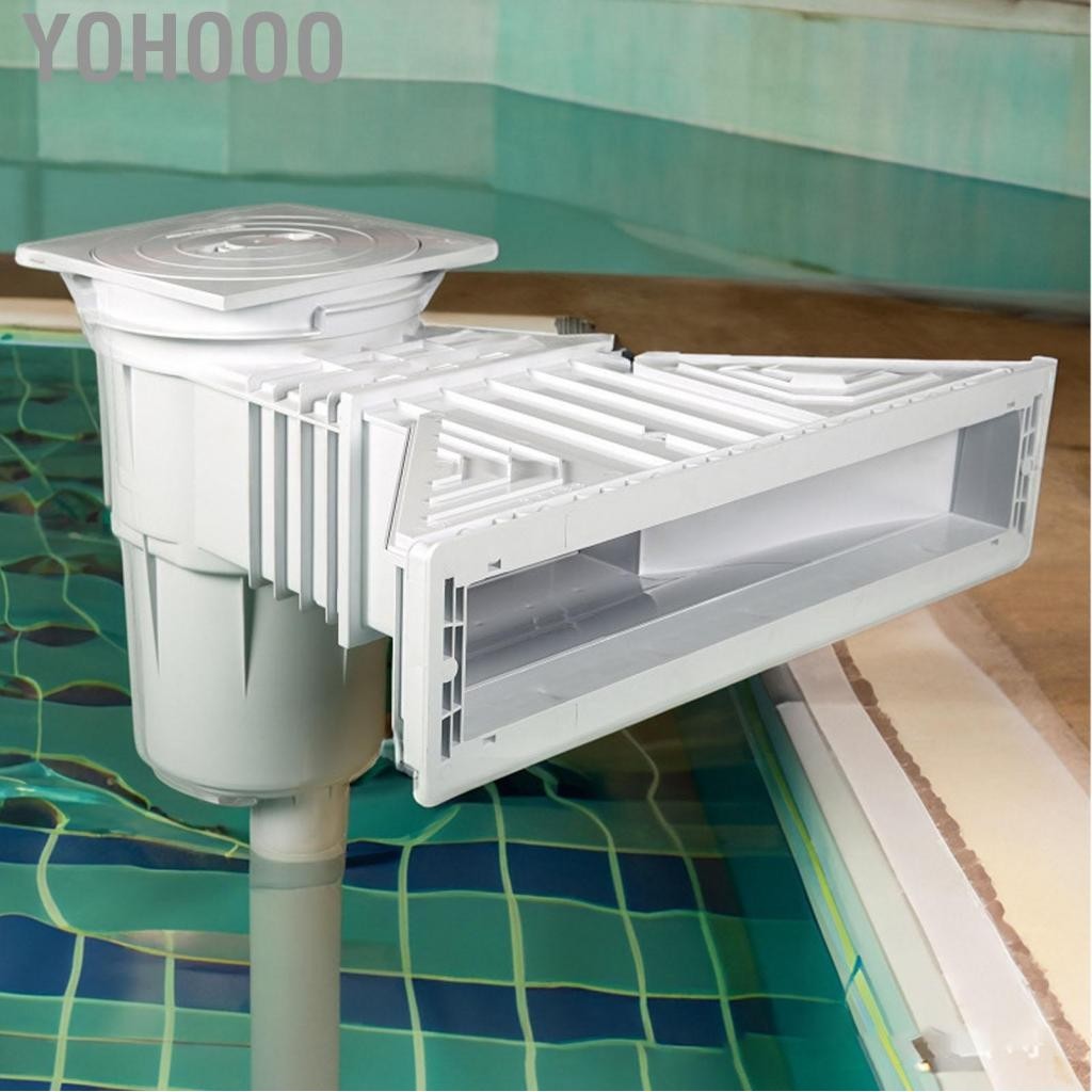 Yohooo Pool Skimmer Efficient Cleaning Easy Installation Wide Mouth ...