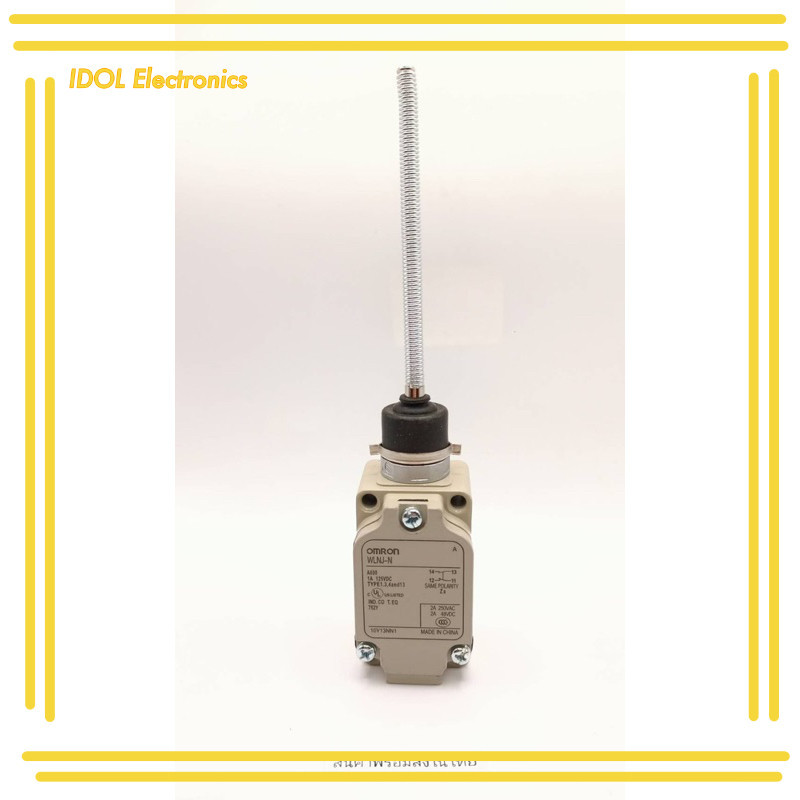 WLNJ-N ลิมิตสวิตช์ (WLNJ-N) แท้ Omron LIMIT SWITCH OMRON WLNJ-N, หางหนู LIMIT SWITCH สวิตช์ ...