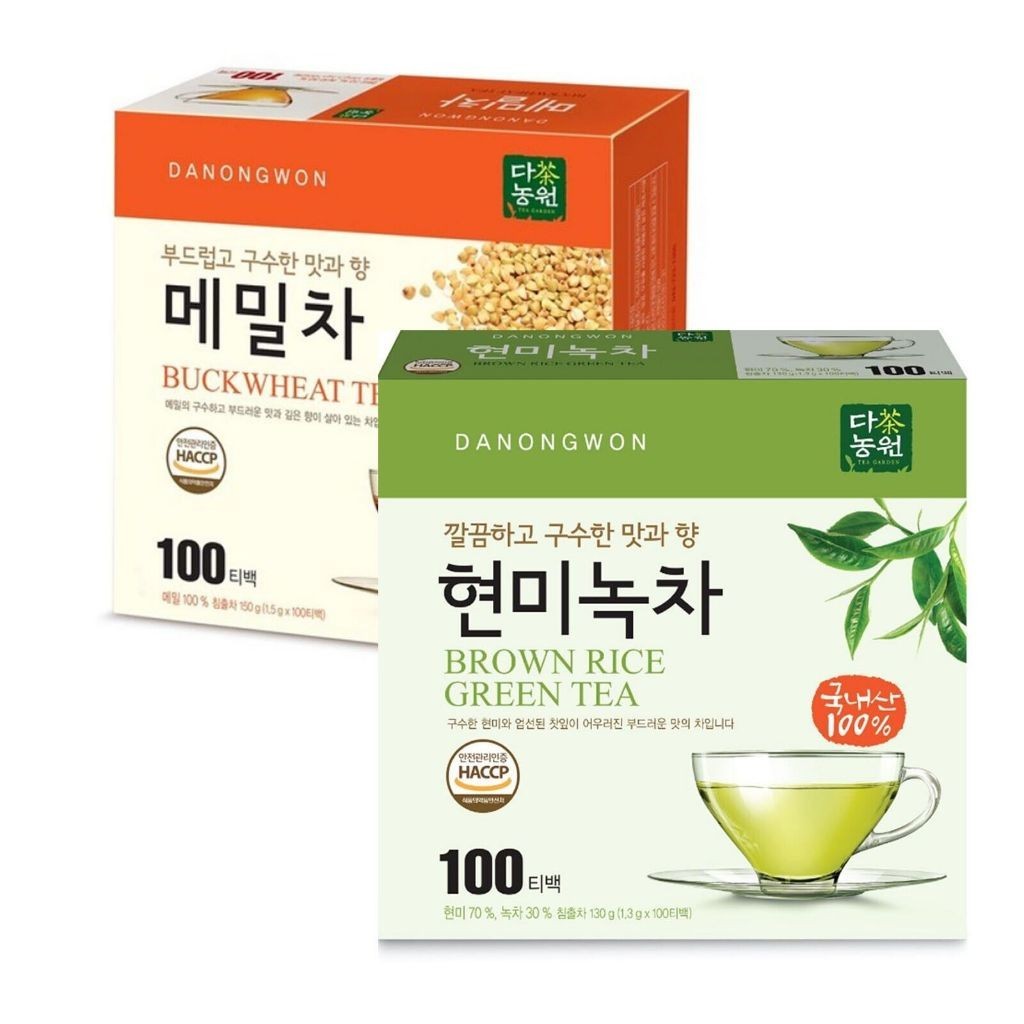 ล้างสต้อค หมดแล้วหมดเลย DANONGWON Barley Tea Brown Rice Green / Brown ...