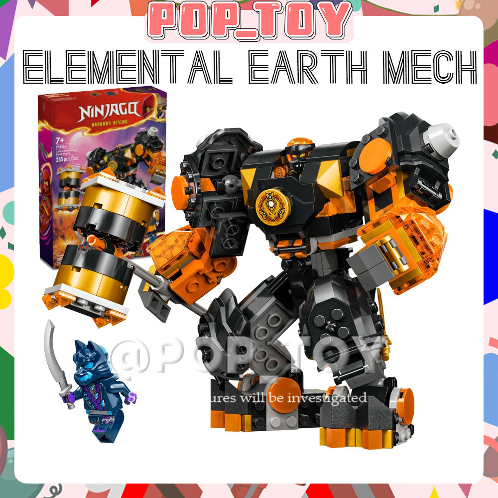 Dragon Warriors SeriesMOC 71806 Coles Elemental Earth Mech Building ...