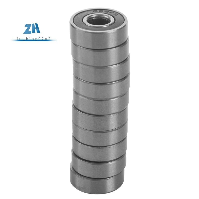 10 ชิ้นประสิทธิภาพสูง 8x22x7 มม.ลูกปืน 608-2RS 608RS Z R-228HH | Shopee ...