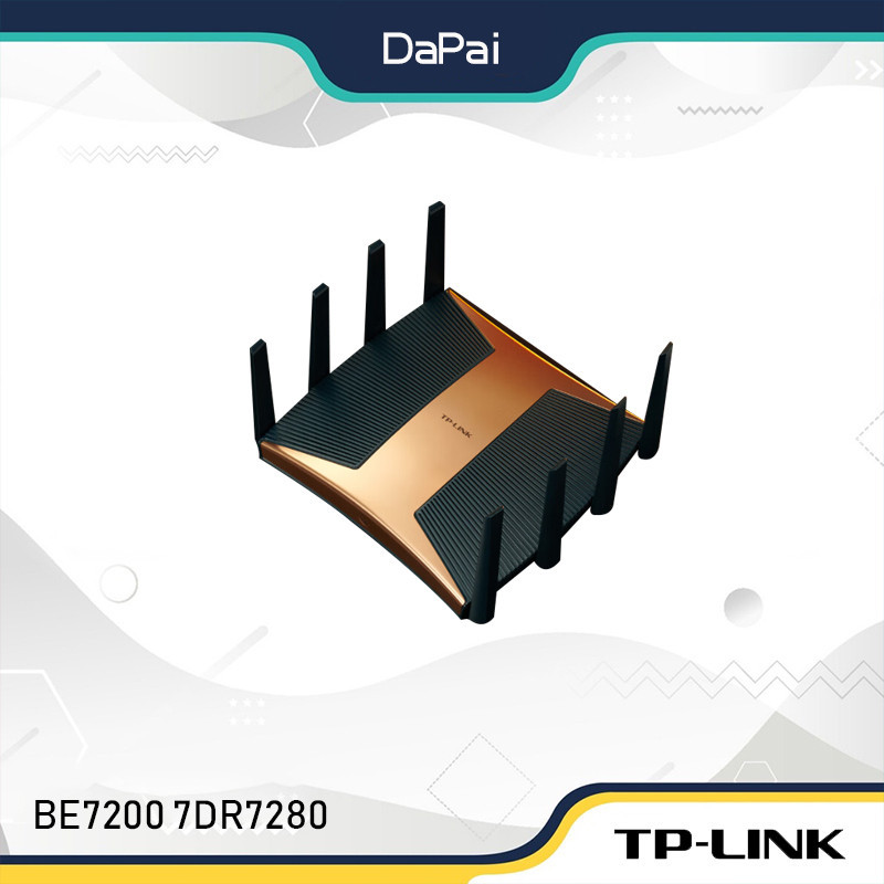 Tp-link BE7200 WiFi7 Gigabit Dual Band Wireless Router Full 2.5G พอร์ต ...