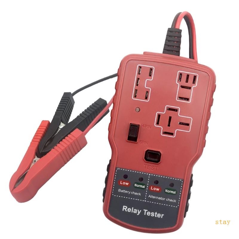 Stay 12V เครื่องทดสอบรีเลย์อิเล็กทรอนิกส์สําหรับ Auto Checker Analyzer ...