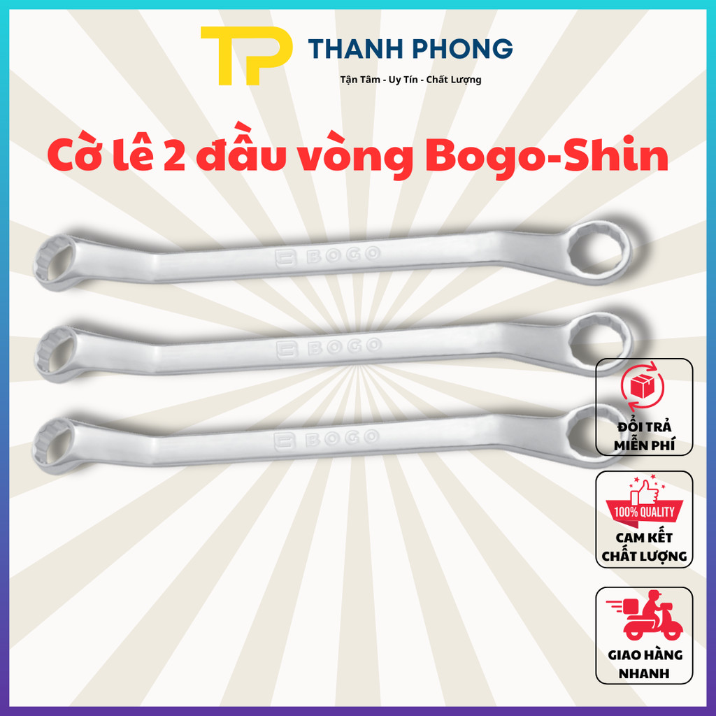 Bogo-shin ประแจ 2 หัว ทุกขนาด (GENUINE) - ร้าน Thanh Pong Supplies ...