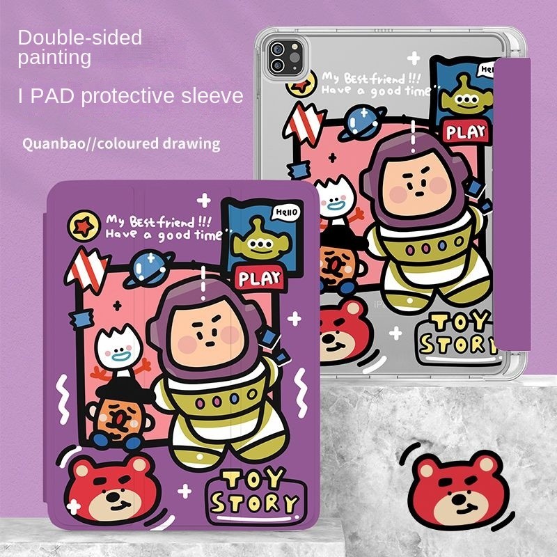 [Air 5 ] เคสป ้ องกัน Bass Lightyear สําหรับ iPad 2021 Pro11Gen8 Gen9 ...