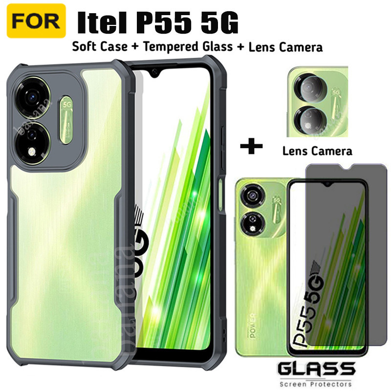 Itel P55 5G เคสโทรศัพท์กันกระแทกสําหรับ Itel RS4 A70 P55 4G 55 ความเป็น ...