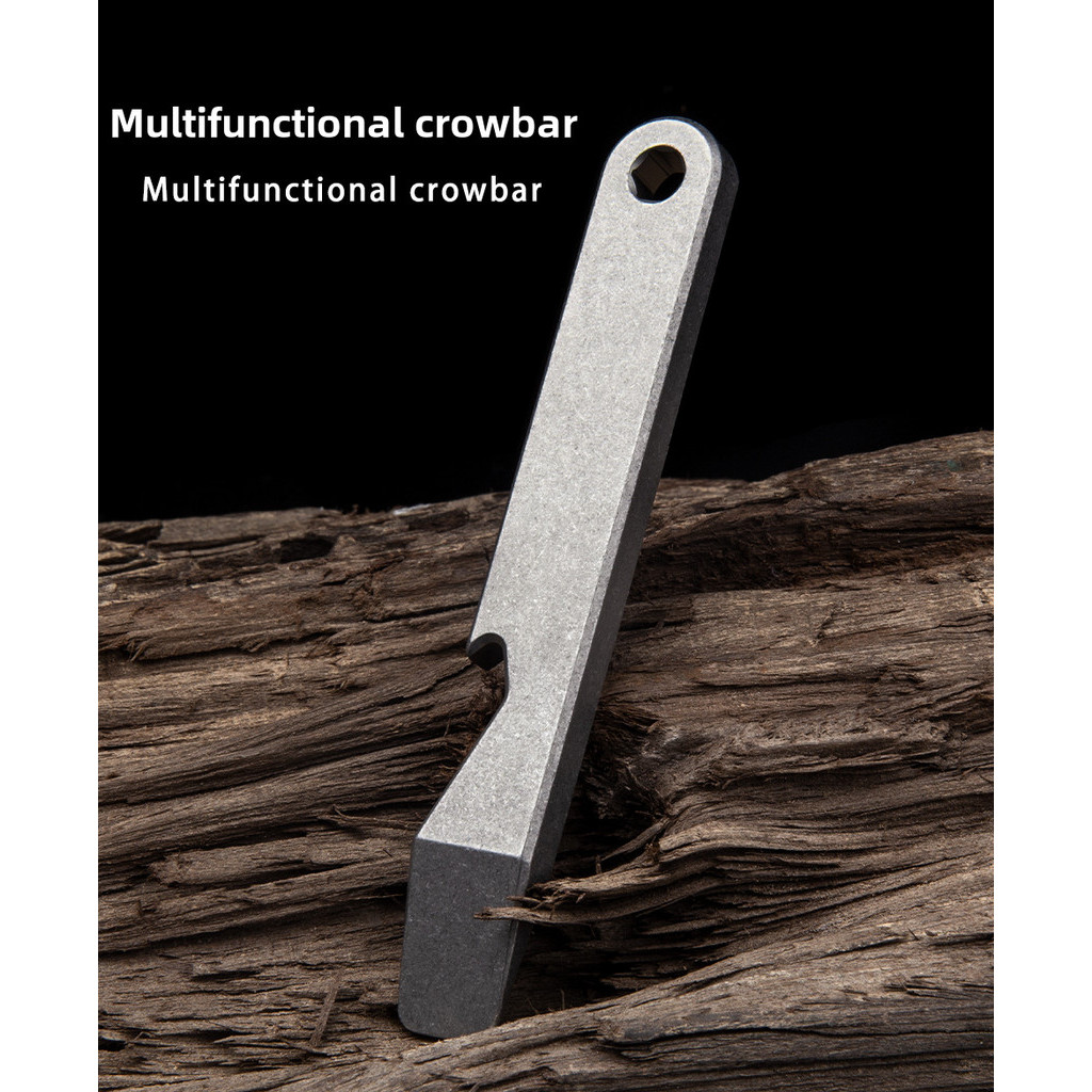 ไทเทเนียมโลหะผสมชิ ้ นเดียวปั ้ น Crowbar ไขควง Nailer กลางแจ ้ ง ...