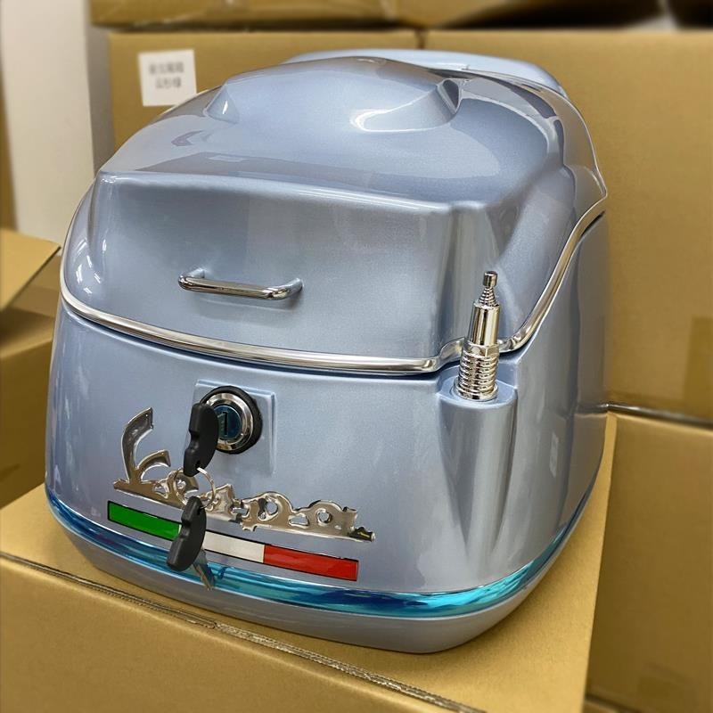 คุณภาพดี Vespa 150 Sprint กล ่ องท ้ ายรถจักรยานยนต ์ gts300Vespa Retro ...