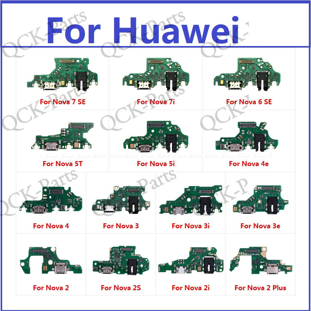 Charger Dock USB ชาร์จพอร์ตปลั๊กไมโครโฟน Flex สําหรับ HuaWei Nova 7i 7 ...