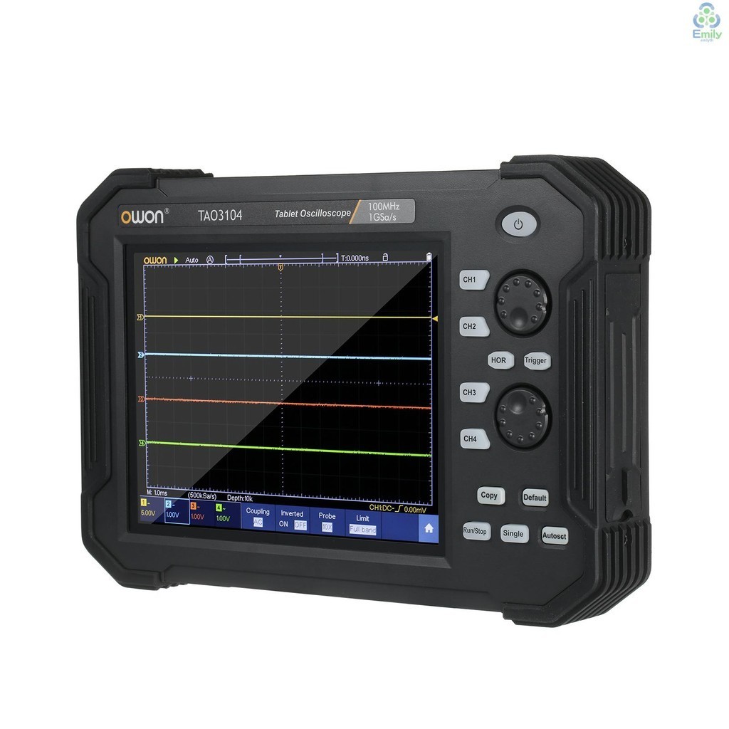 Owon Oscilloscope หน้าจอสัมผัสดิจิตอล USB 10 แท็บเล็ต Oscilloscope 4 ...