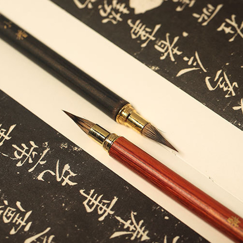 Amongspring > แปรงประดิษฐ ์ ตัวอักษร Ebony Sandal Hook Line Professional Paing Brush ใหม ่ ...