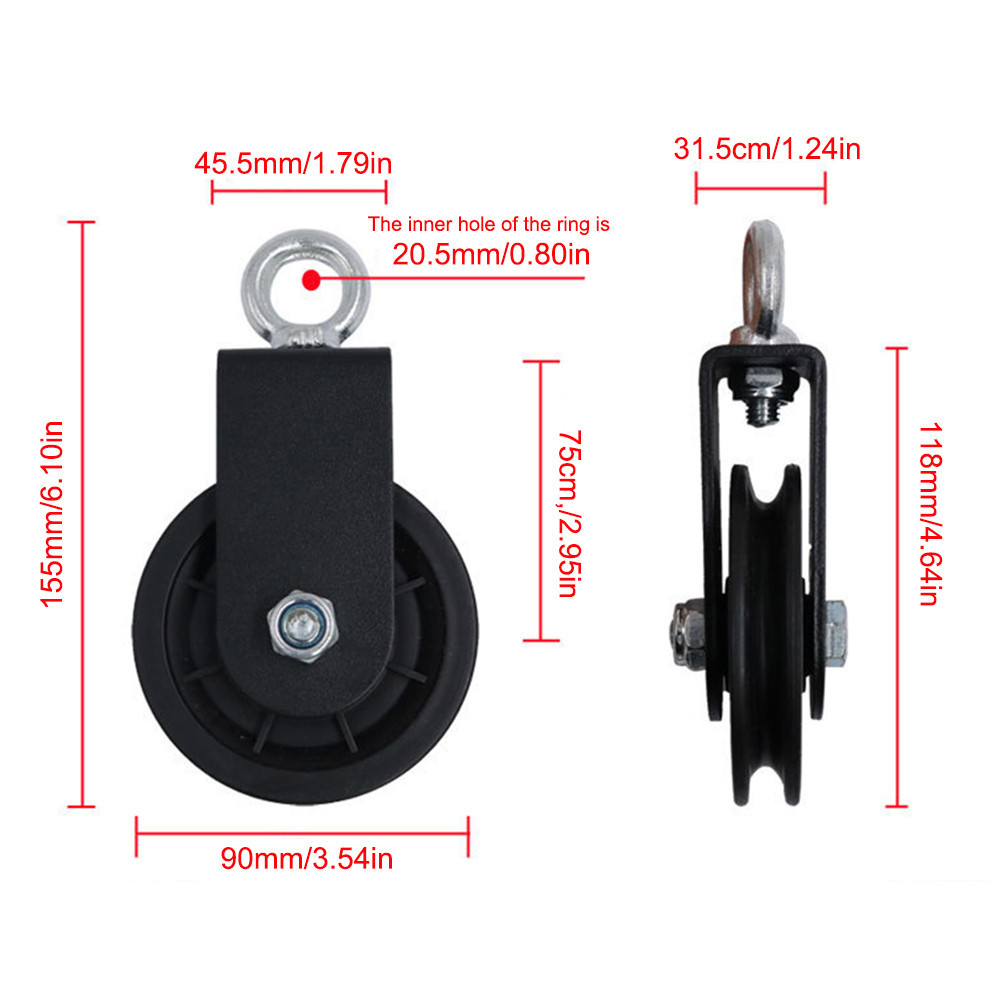 [ระเบิด1.th ] Diy Fitness Pulley Cable Machine Attachment with Pully ...