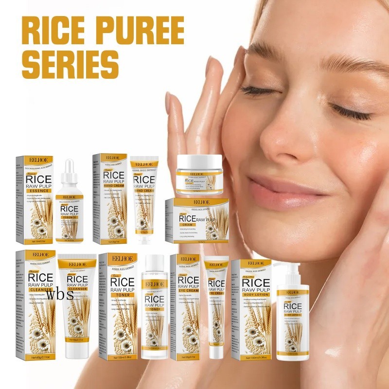 Eelhoe Rice Puree Series สำหรับผิวหน้า รอบดวงตา ทำความสะอาดผิวกาย มอยซ์ ...