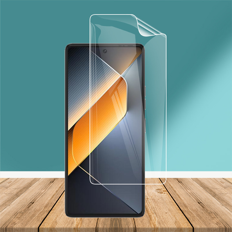 ฟิล์มไฮโดรเจลบางเฉียบสําหรับ Tecno Pova 6 5 Pova6 Pova5 Pro Neo 6Pro 5Pro Soft TPU ด้านหน้าคลุม ...