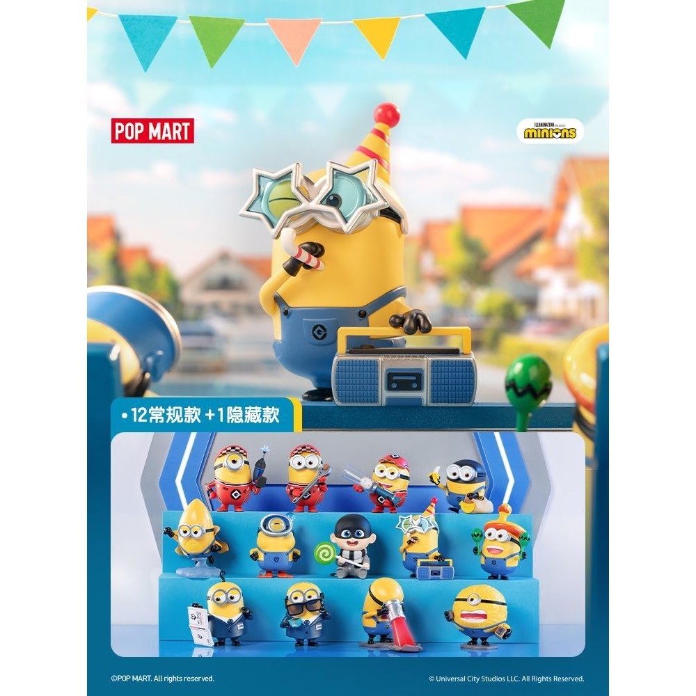 Popmart Pop Mart Global Despicable Me 4 Series Blind Box Little Yellow ...