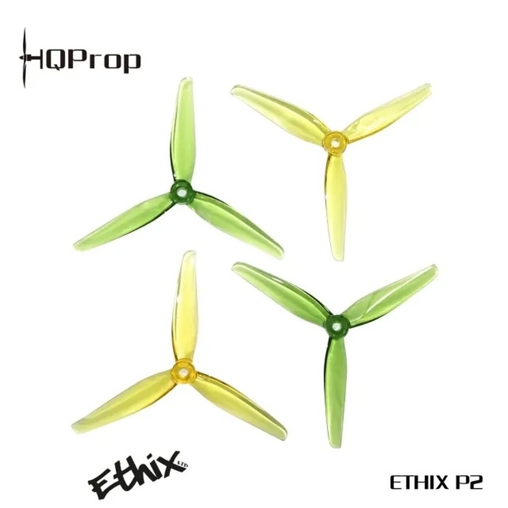 5-H30 HQProp Ethix P2 Pickle Prop (2CW+2CCW)-Poly Carbonateใบพัดโดรน ...