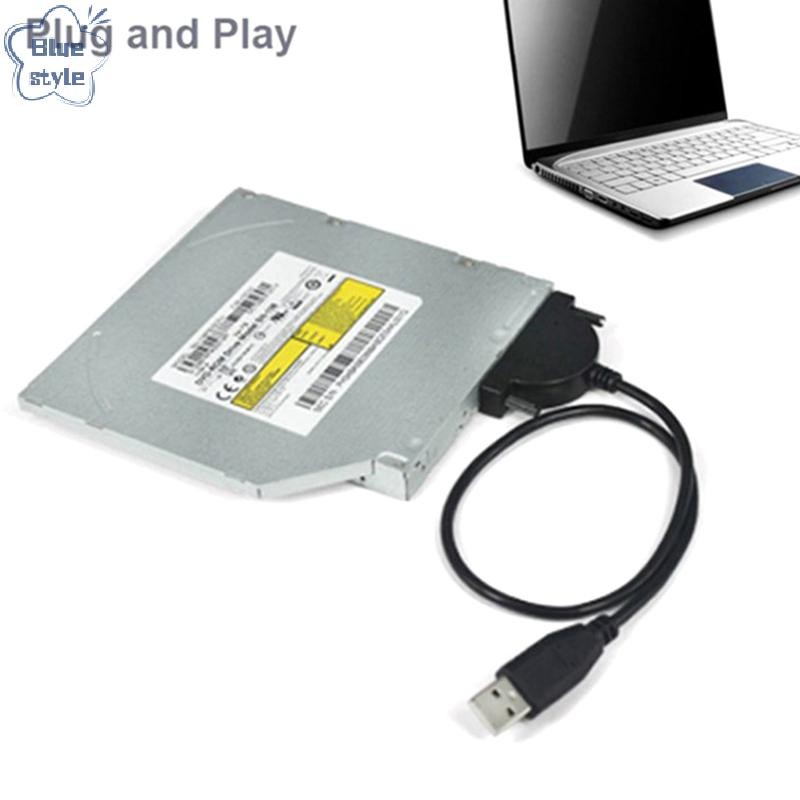 Bluestyle USB 2.0 SATA Cable CD/DVD-ROM Drive Cable Optical Driver ...