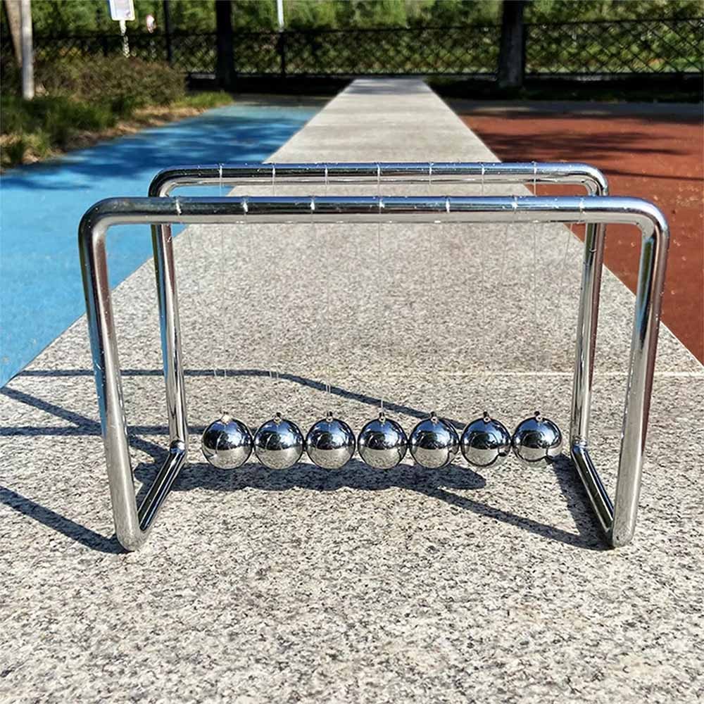 Newton's Cradle Steel Balance Ball Physics Science Pendulum Desk Fun ...